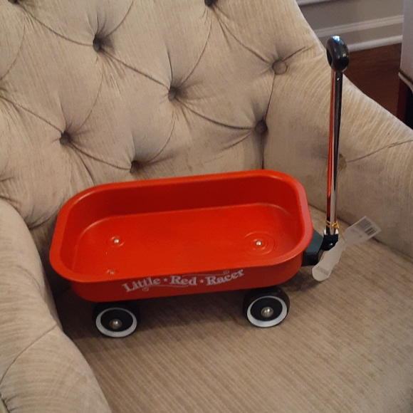 Hallmark | Accents | Vintage Hallmark Little Red Racer Wagon | Poshmark